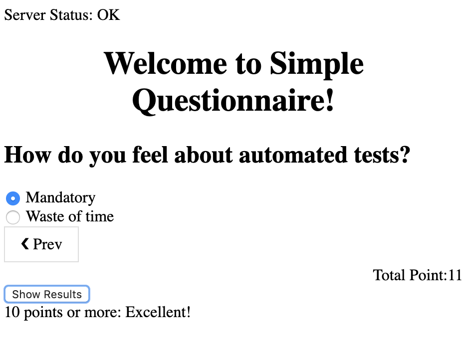 GitHub - gunaygultekin/simple-questionnaire-front-end: Simple ...