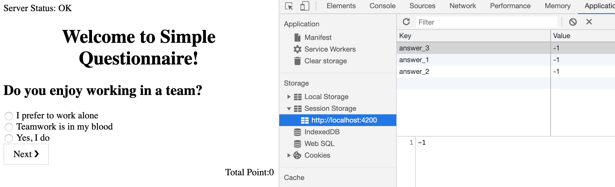 GitHub - gunaygultekin/simple-questionnaire-front-end: Simple ...
