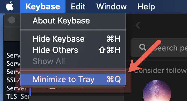 keybase on macOS - Command Q Does not Quit / Adhere to Apple's Human Interface Guidelines ...