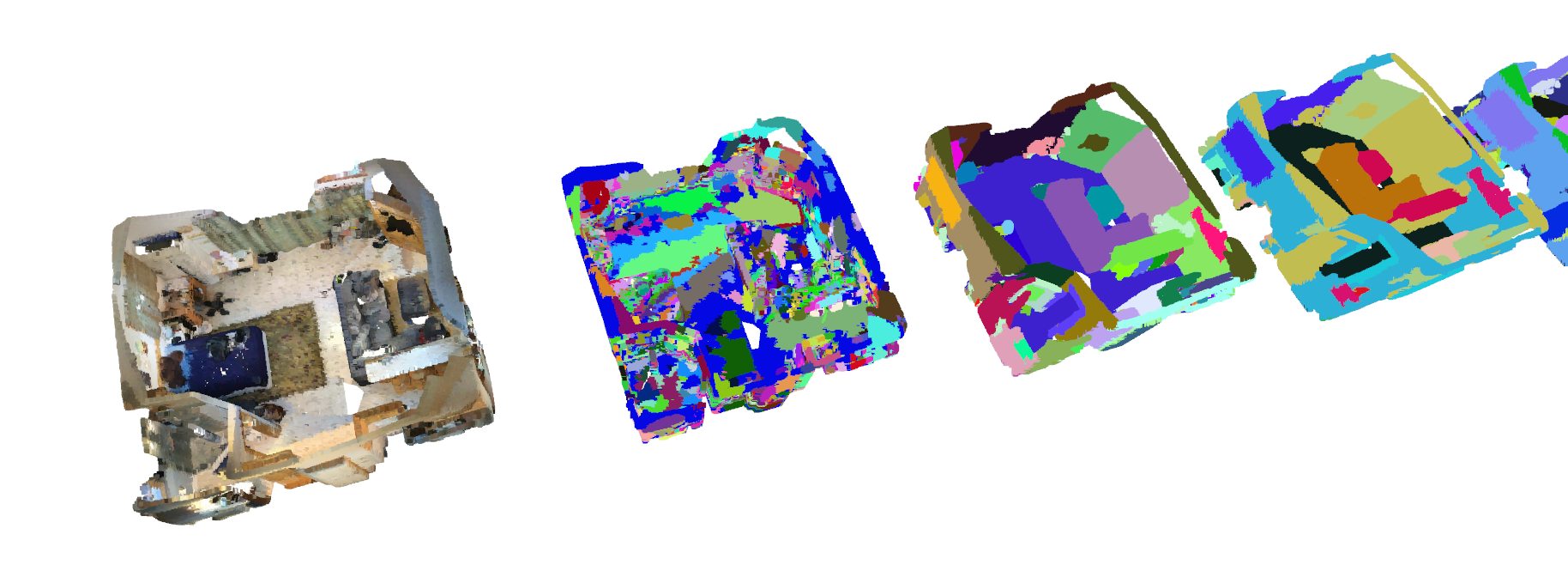 Please clarify how to visualize the pointclouds? · Issue #8 · Pointcept/SegmentAnything3D · GitHub