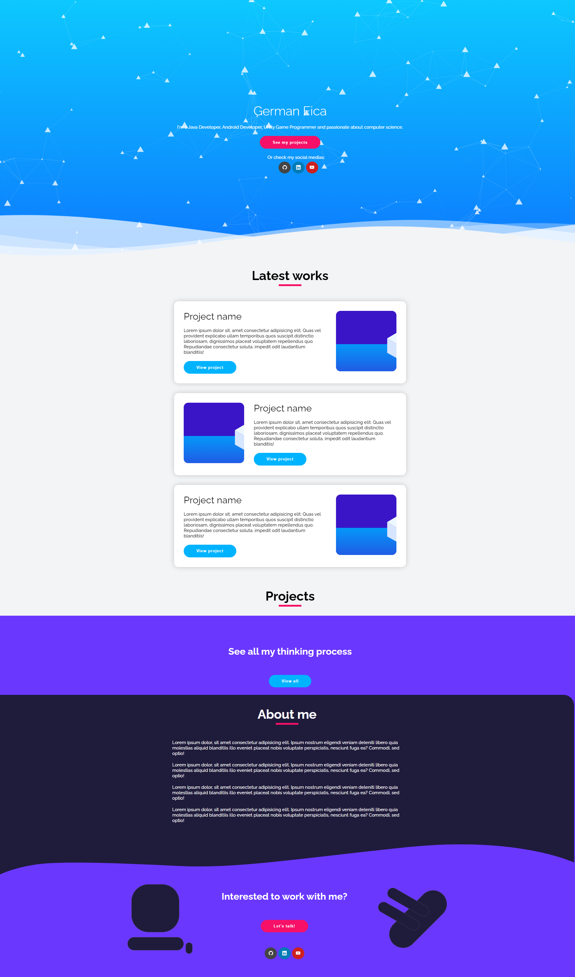 GitHub - germanfica/angular-personal-website: Personal software ...