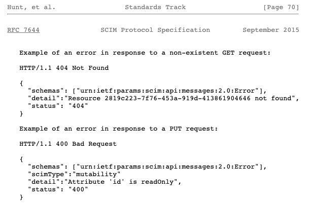 [SCIM] Errors response body not according to the RFC · Issue #227 · simpleidserver ...