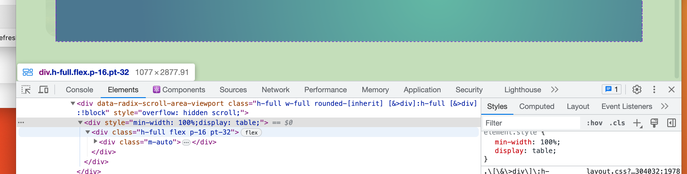 [ScrollArea] Content with ellipsis CSS bursts out of container. · Issue #926 · radix-ui ...