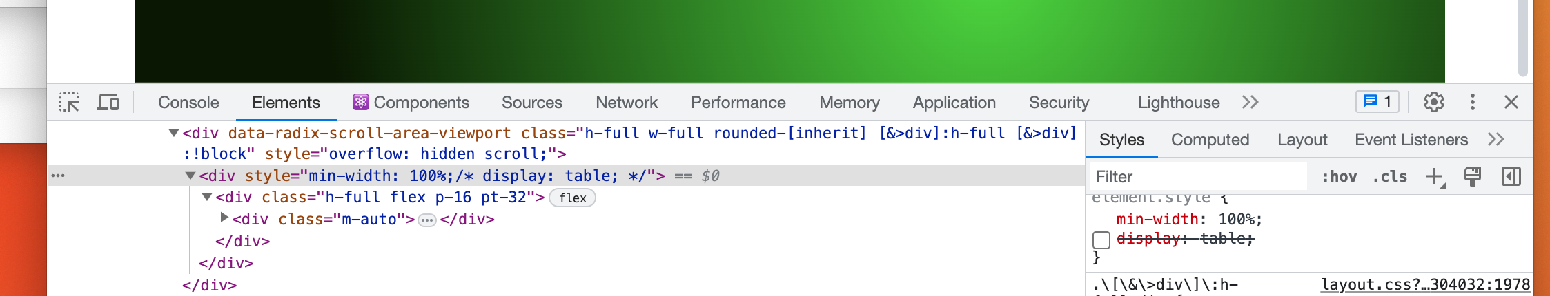 [ScrollArea] Content with ellipsis CSS bursts out of container. · Issue #926 · radix-ui ...