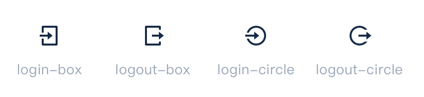 Icon Request: Logout box right · Issue #90 · Remix-Design/RemixIcon ...
