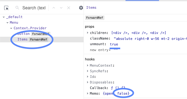 Ability to unmount Menu.Item · Issue #134 · tailwindlabs/headlessui ...