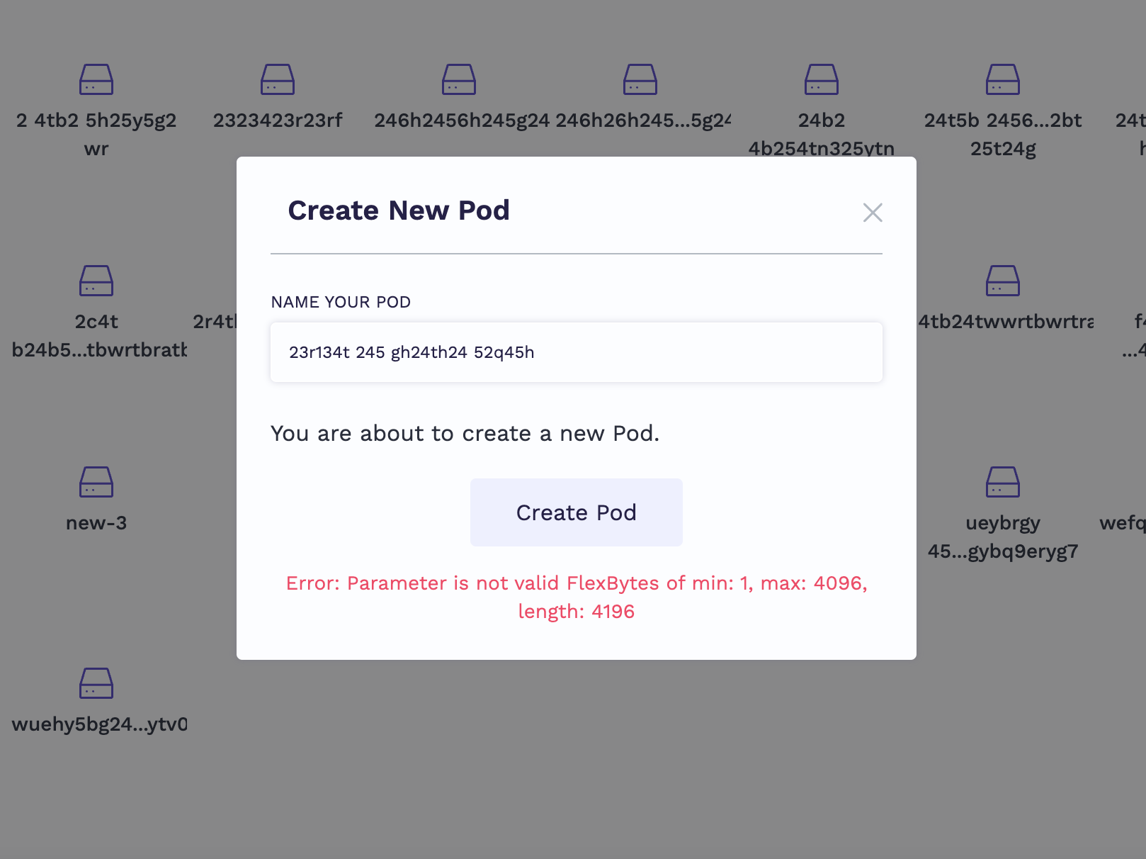 Improve error message clarity when user reaches pod limit · Issue #260 · fairDataSociety/fdp ...