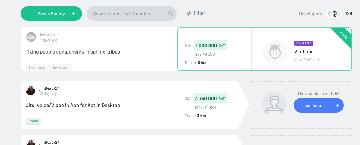 [Regression] Paid bounty missing some of the bottom tile · Issue #477 · stakwork/sphinx-tribes ...