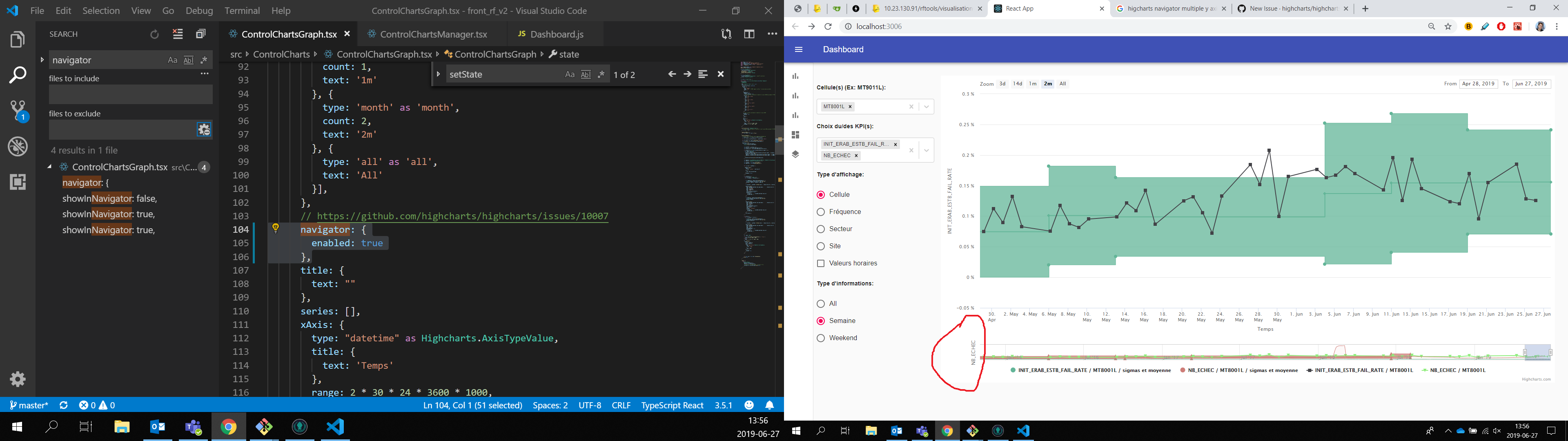 Navigator causes on of the y axis to be wrongly displayed · Issue #11204 · highcharts/highcharts ...