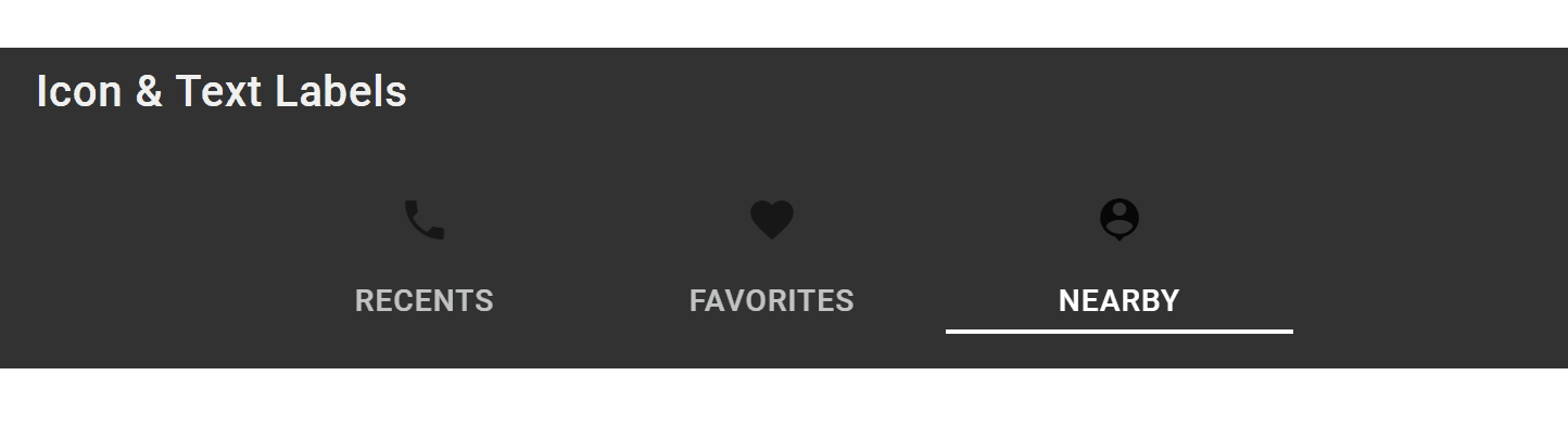 Tab icons are the wrong color when using .mdc-theme--dark · Issue #2110 · material-components ...