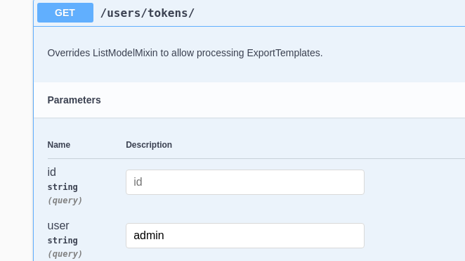 Swagger Docs For Userstokens Wrong · Issue 6900 · Netbox Communitynetbox · Github