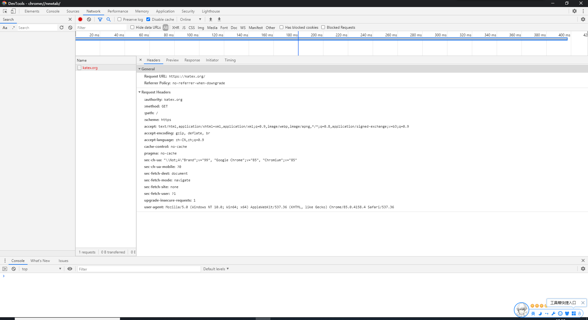 Can T Be Accessed With Chrome 85 0 4158 4 Dev 64bit · Issue 2264 · Katex Katex · Github