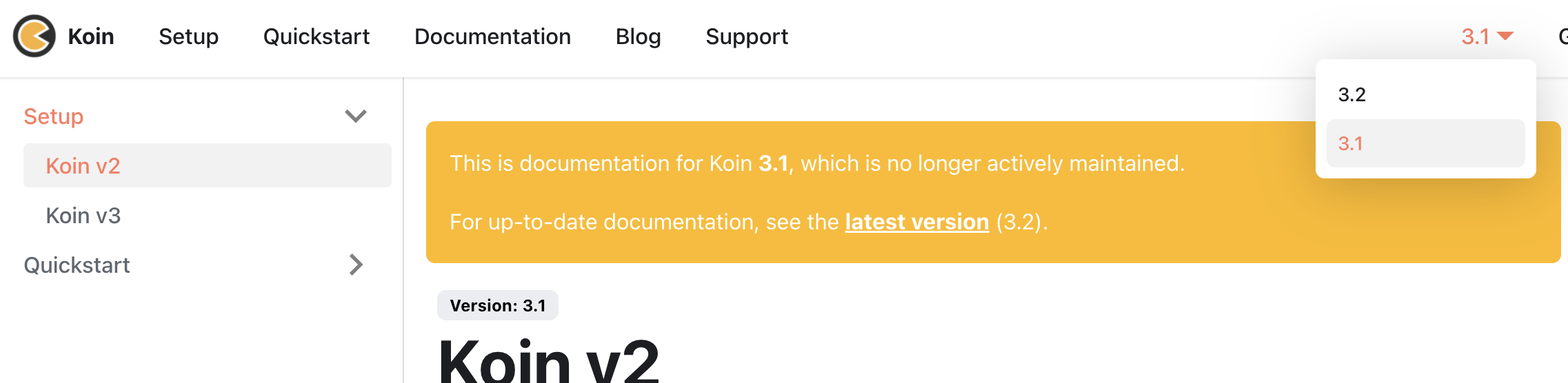 Documentation links by version are broken · Issue #1291 · InsertKoinIO/koin · GitHub