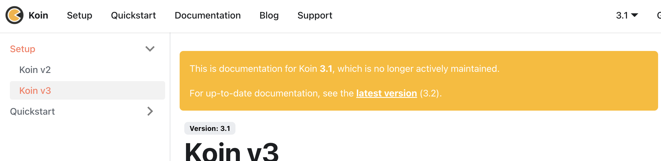 Documentation links by version are broken · Issue #1291 · InsertKoinIO/koin · GitHub