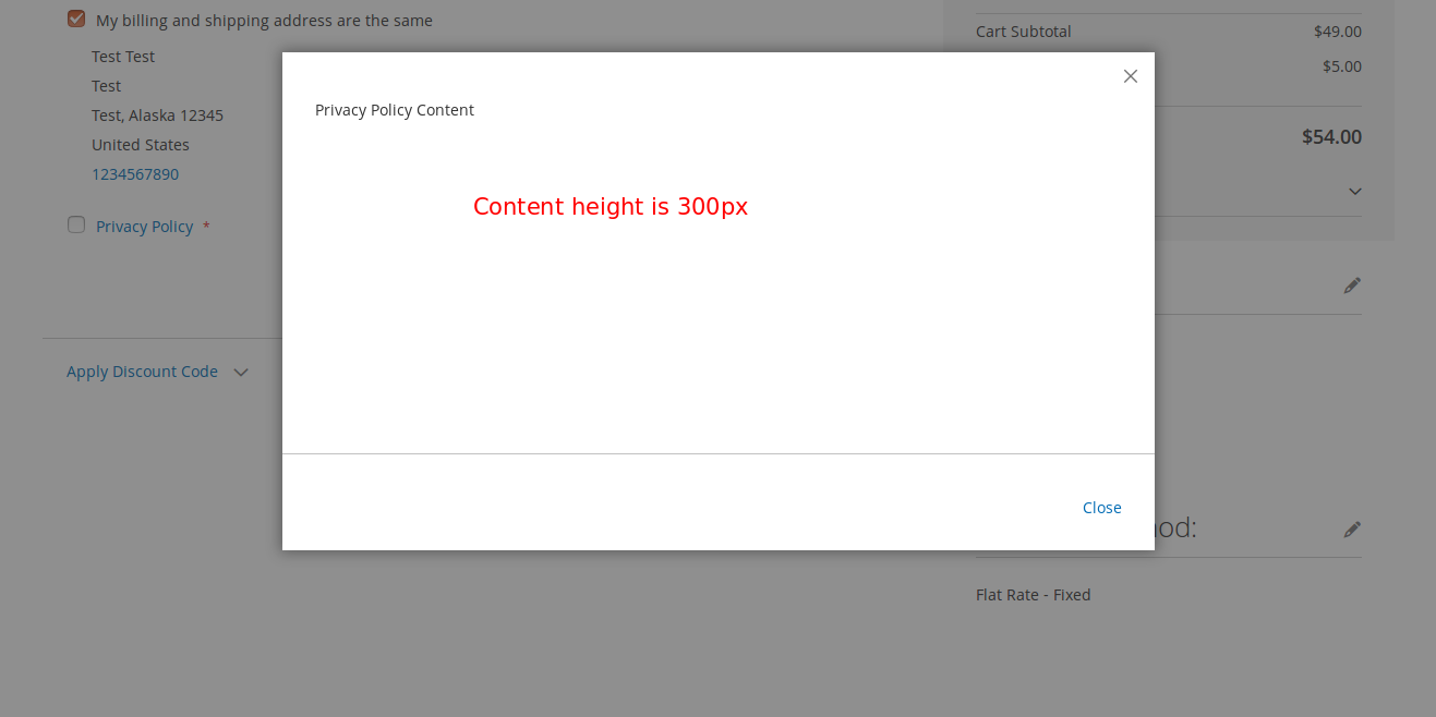 Terms and Conditions css height do nothing on frontend · Issue #25167 · magento/magento2 · GitHub