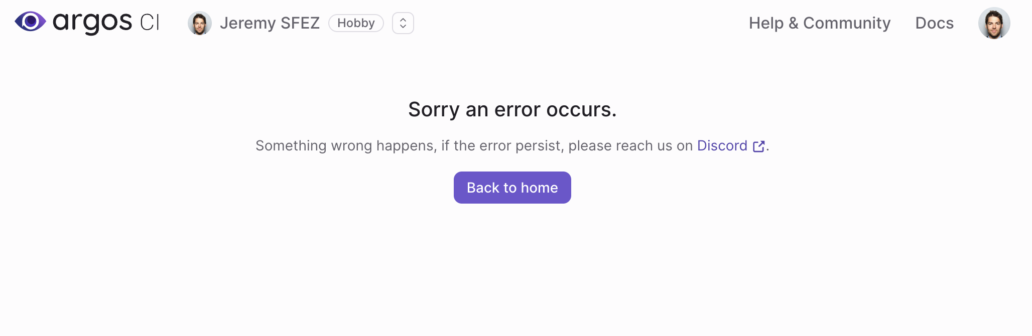 Display a better error message when the Gitlab's PAT is not good · Issue #1007 · argos-ci/argos ...