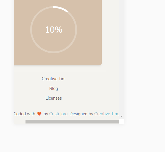Infinite scroll to right side in mobile · Issue #1 · creativetimofficial/ct-vue-paper-dashboard ...