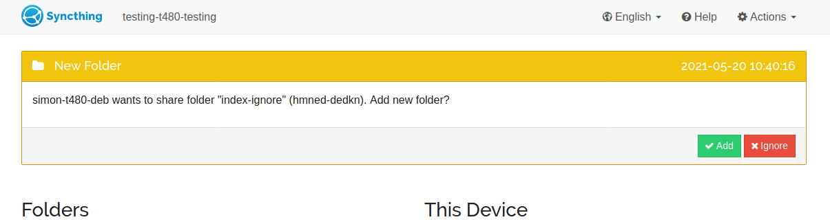 Add rest endpoint(s) to dismiss pending folder/device invitations · Issue #7700 · syncthing ...