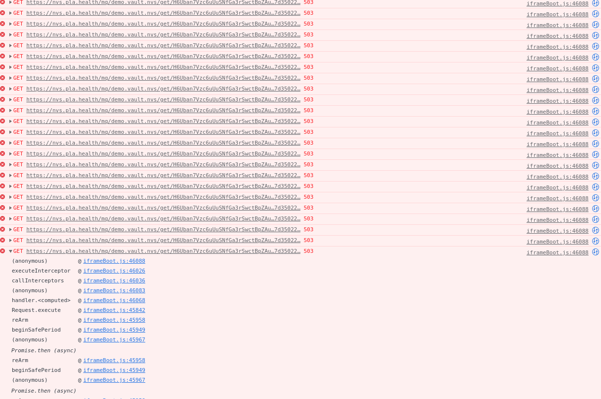 Investigate errors in console · Issue #1039 · PharmaLedger-IMI/epi-workspace · GitHub