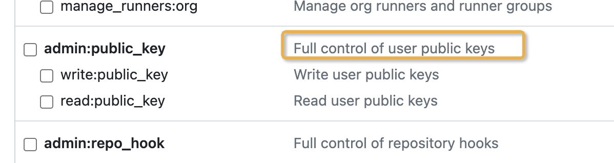 Add Scopes Prompt In Personal Access Token · Issue 279 · Dragonflyossconsole · Github 