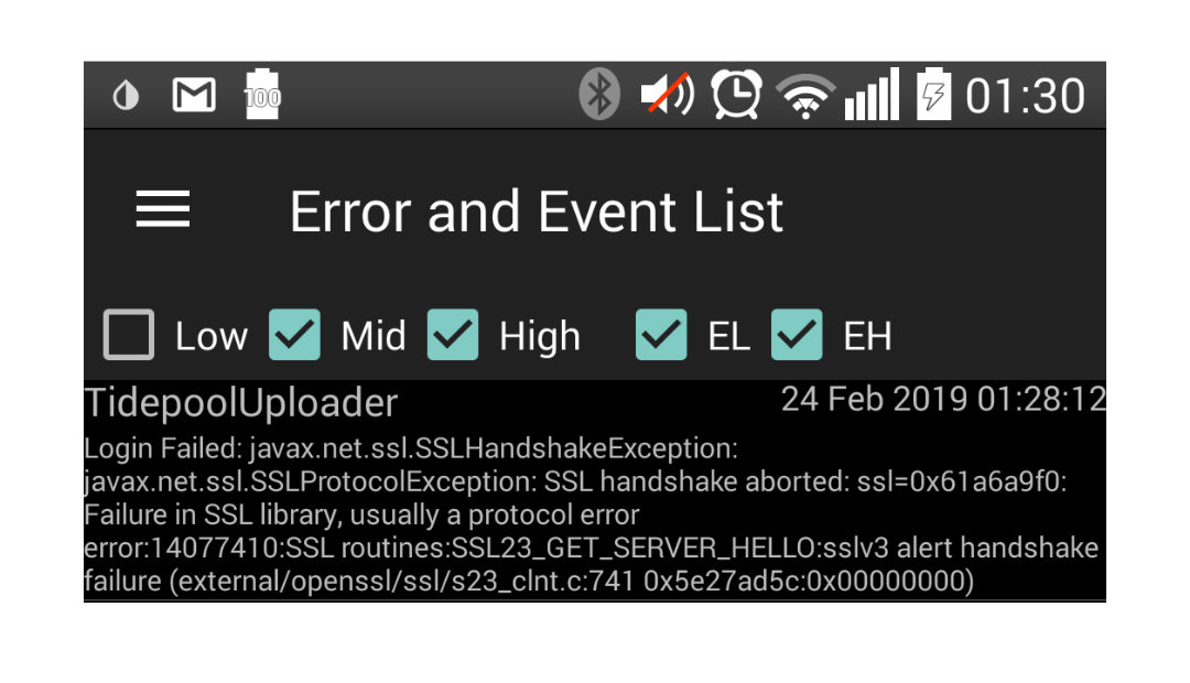 SSL Handshake Exception with Tidepool uploading · Issue #798 ...