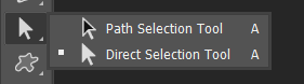 Path Select tool drop down menu's icon are inversed · Issue #2735 ...