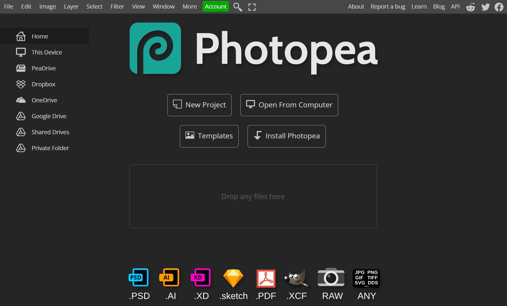 A desktop version! · Issue #5952 · photopea/photopea · GitHub