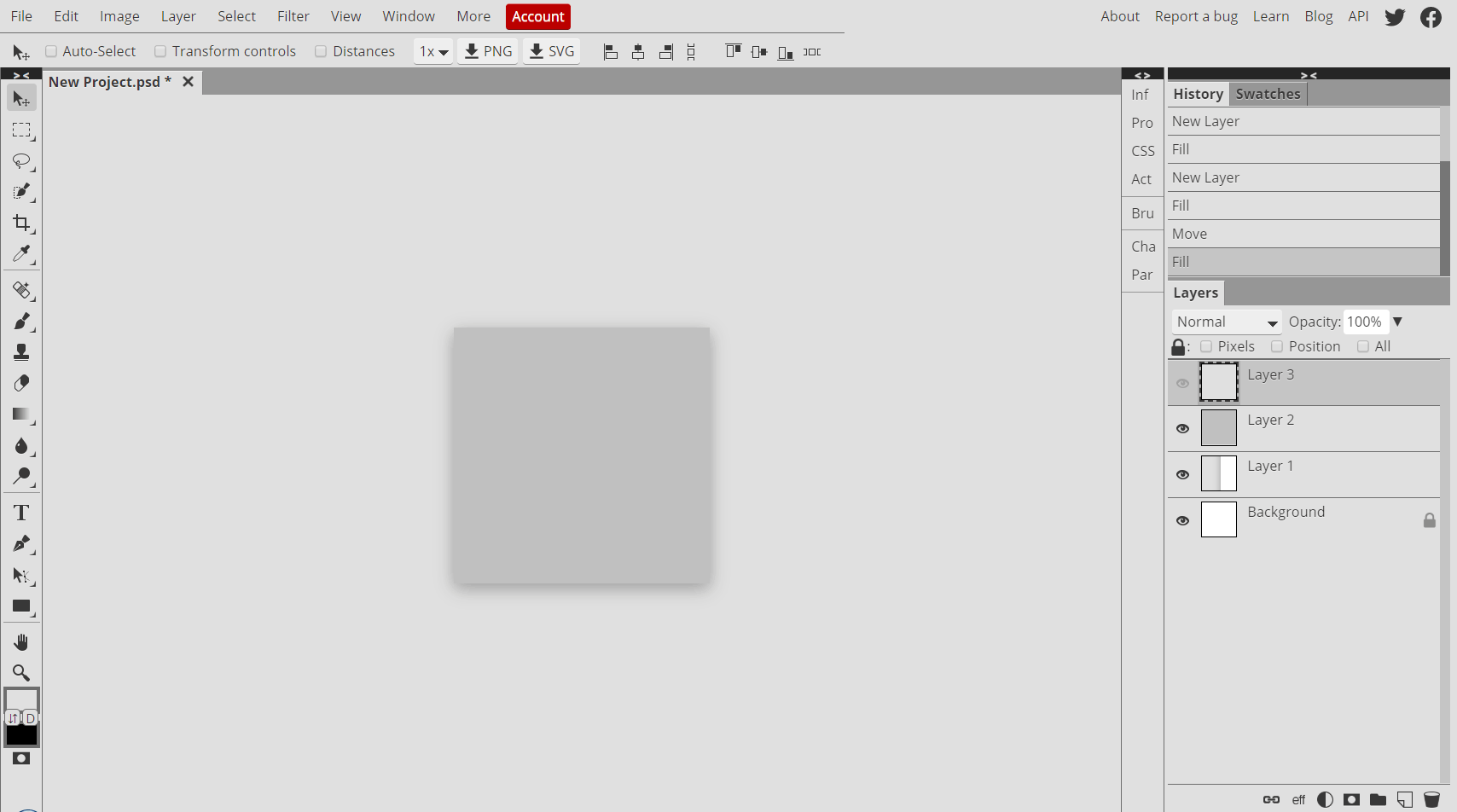 Add gray shadow around the image · Issue #40 · photopea/photopea · GitHub