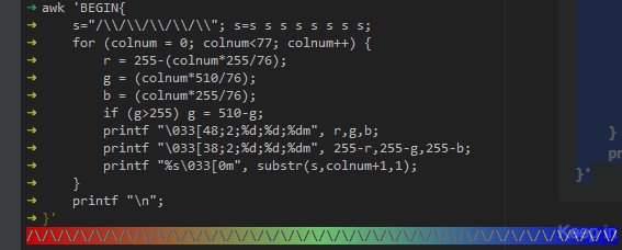True Colour (16 million colours) support in various terminal ...