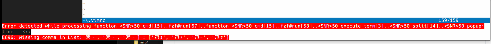 Occur a Error in Vim which &encoding is cp932 by rbtnn · Pull Request #2225 · junegunn/fzf · GitHub