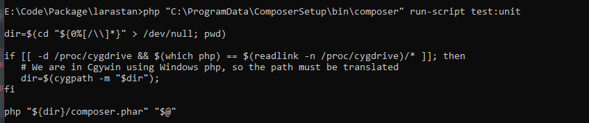 Unit test problem on MINGW64 · Issue #681 · larastan/larastan · GitHub