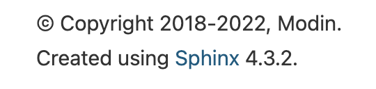 DOCS: Synchronize the readthedocs copyright footer and NOTICE copyright · Issue #3962 · modin ...