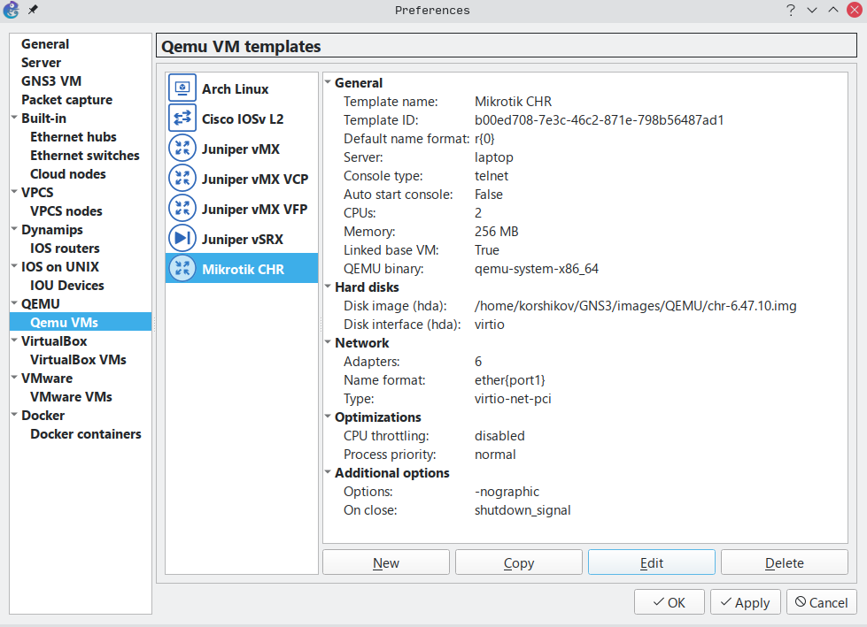 Open "template configuration" dialog with double click on template name in "Preferences" · Issue ...
