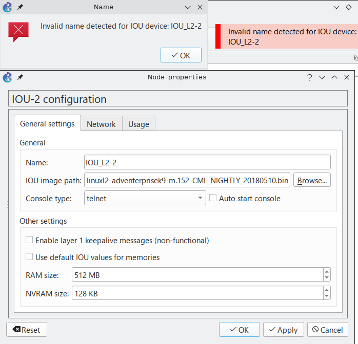 Underscore in the node name leads to "Invalid name detected" message · Issue #3524 · GNS3/gns3 ...