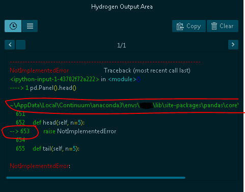 Clickable stack trace · Issue #1695 · nteract/hydrogen · GitHub