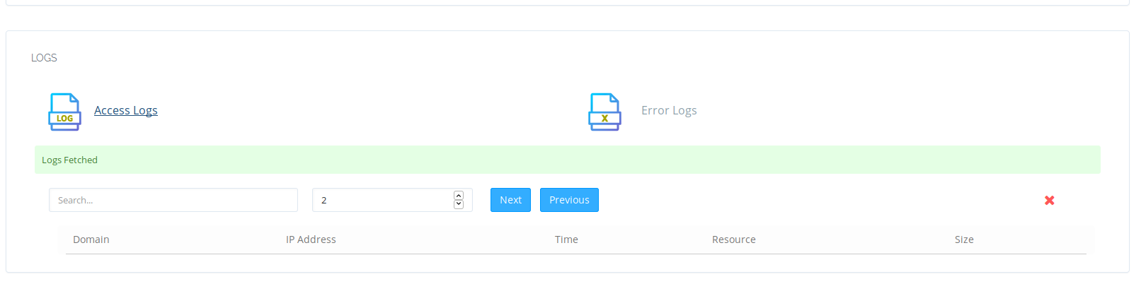 Can not access "Access Log" · Issue #122 · usmannasir/cyberpanel · GitHub