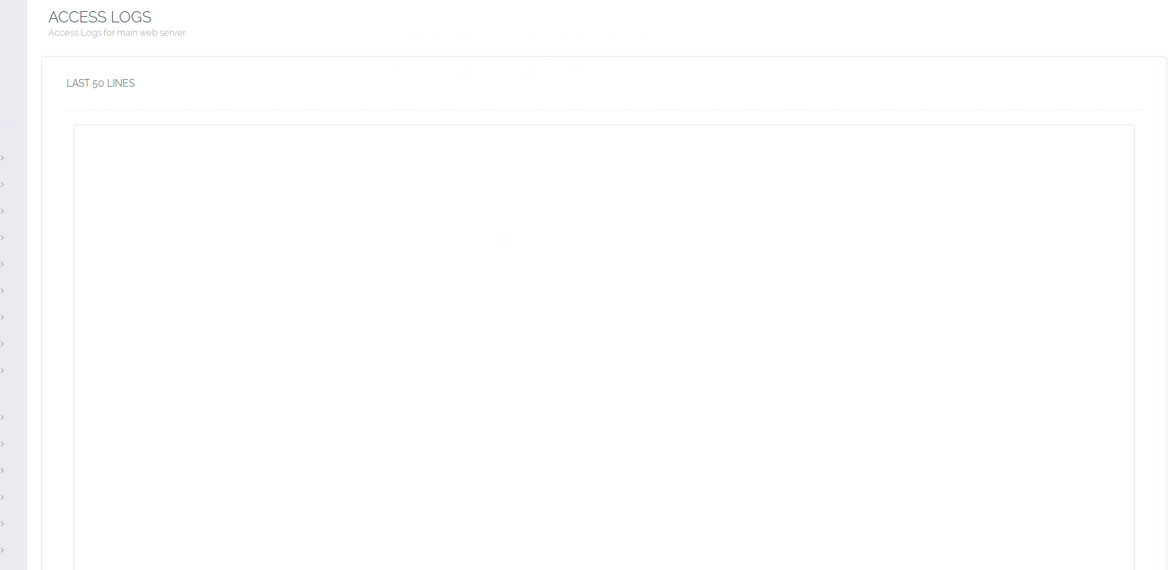 Can not access "Access Log" · Issue #122 · usmannasir/cyberpanel · GitHub