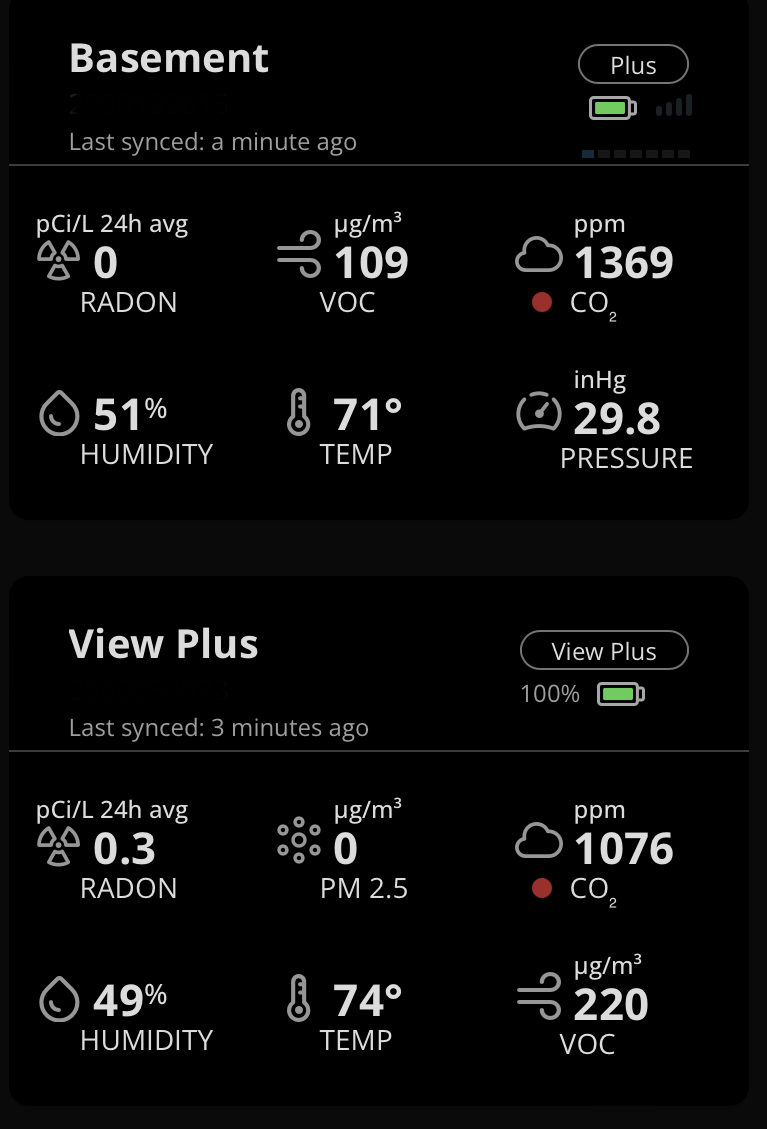 VOC is not accurate · Issue #37 · michaelahern/homebridge-airthings · GitHub