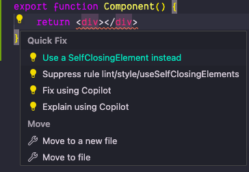 🐛 vscode auto save don't fix unsafe fix SelfClosingElement · Issue #598 · biomejs/biome · GitHub