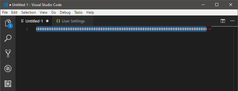 Extraneous padding between editor text & minimap/scrollbar · Issue #43604 · microsoft/vscode ...