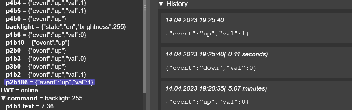 MQTT working only for a simple button · HASwitchPlate openHASP · Discussion #468 · GitHub