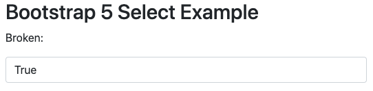 Controlled component improperly hides the drop-down arrow with ...