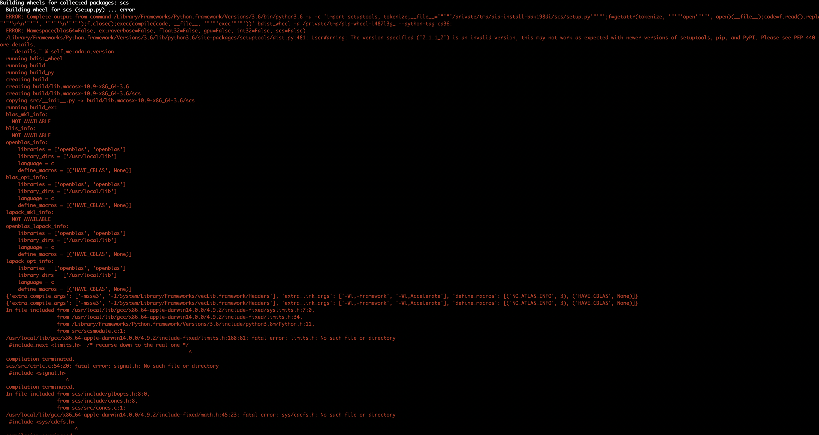 Cvxpy 1 24 0 Install Fails Due To Scs 2 1 1 Release · Issue 120 · Cvxgrp Scs · Github