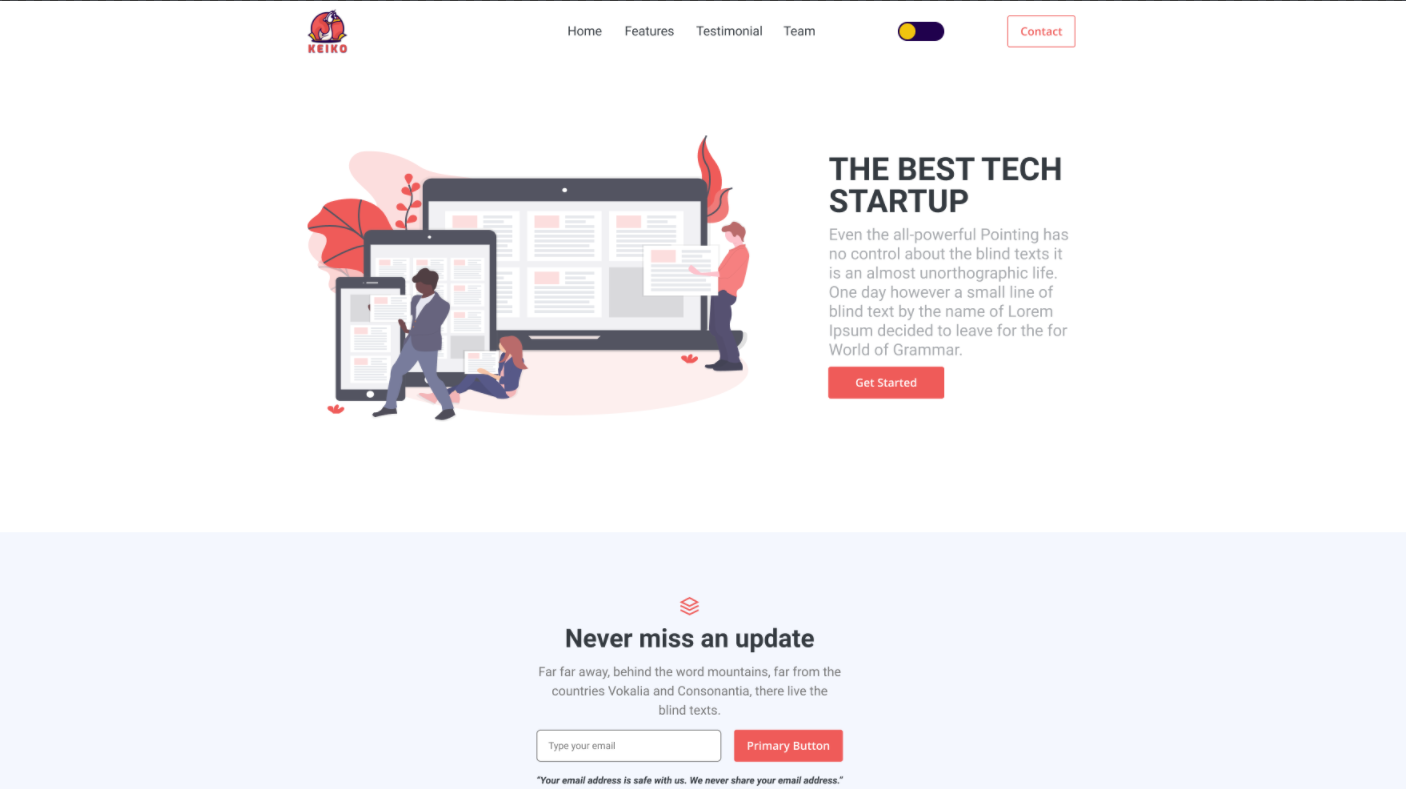 Change Layout for navigation on home page · Issue #444 · zero-to-mastery/Keiko-Corp · GitHub
