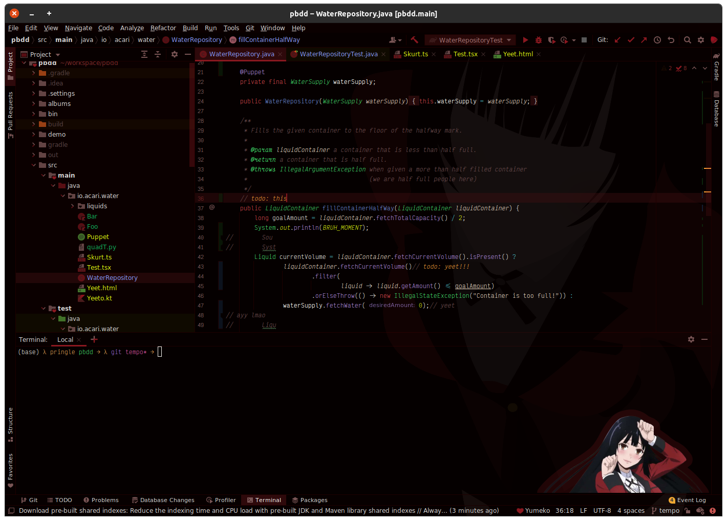 [Theme Request] Jabami Yumeko · Issue #41 · doki-theme/doki-master-theme · GitHub