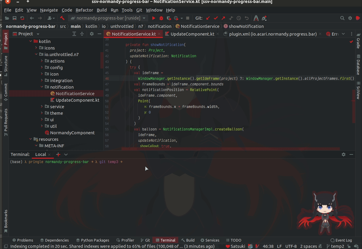 亮色主题Terminal中的链接颜色太亮了 · Issue #466 · doki-theme/doki-theme-jetbrains ...