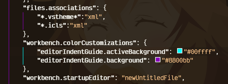Indent Guide Colors / Highlighting · Issue #135 · doki-theme/doki-theme ...