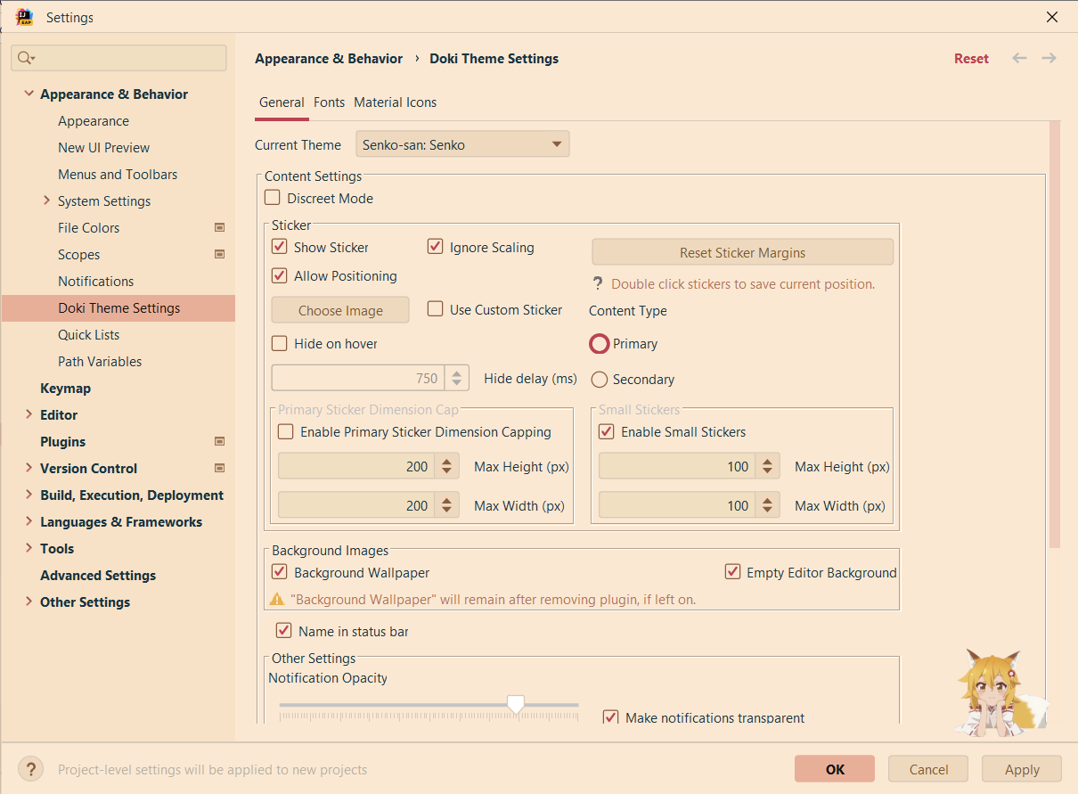 Missing Radio Buttons · Issue #564 · doki-theme/doki-theme-jetbrains · GitHub