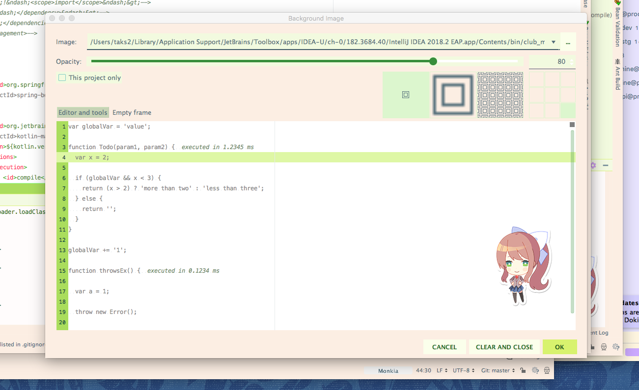 Club members not displaying at webstorm · Issue #50 · doki-theme/doki-theme-jetbrains · GitHub