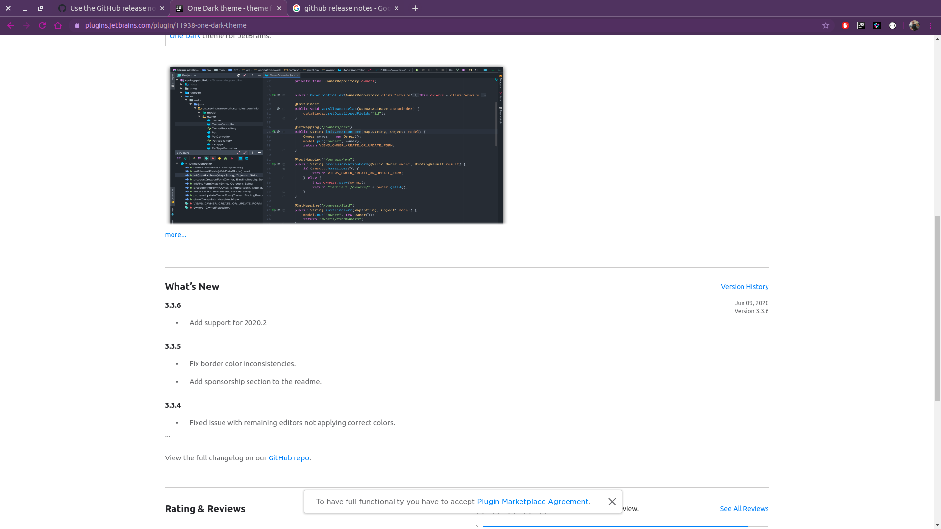 Use the GitHub release notes for the plugin changelog · Issue #152 ...